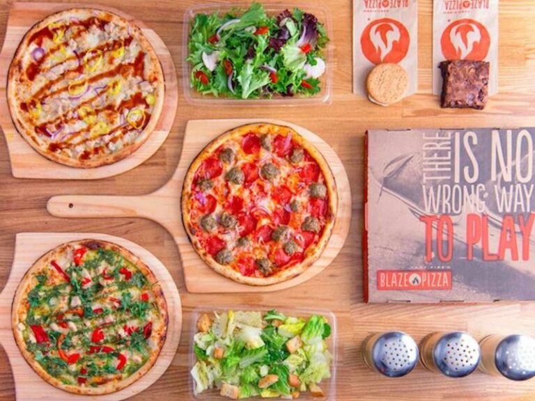 blaze pizza menu prices - The Food Menus
